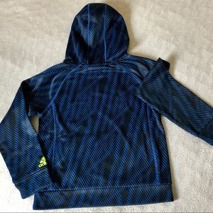 adidas | Jackets & Coats | Boys Adidas Neon Greenyellow Blue Black ...
